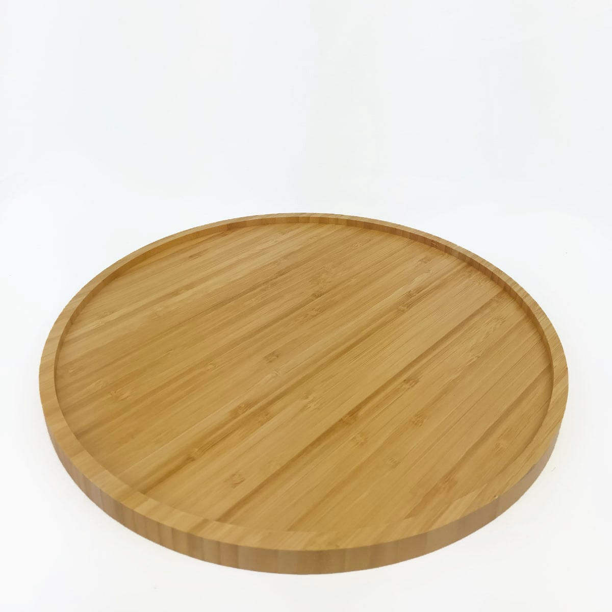 Quality Bamboo Tray 35cm diameter | Bits and Bobs UK